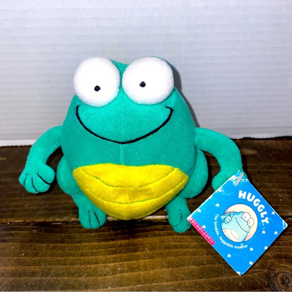 Scholastic | Toys | Vintage 998 Scholastic Tedd Arnold Huggly Green ...